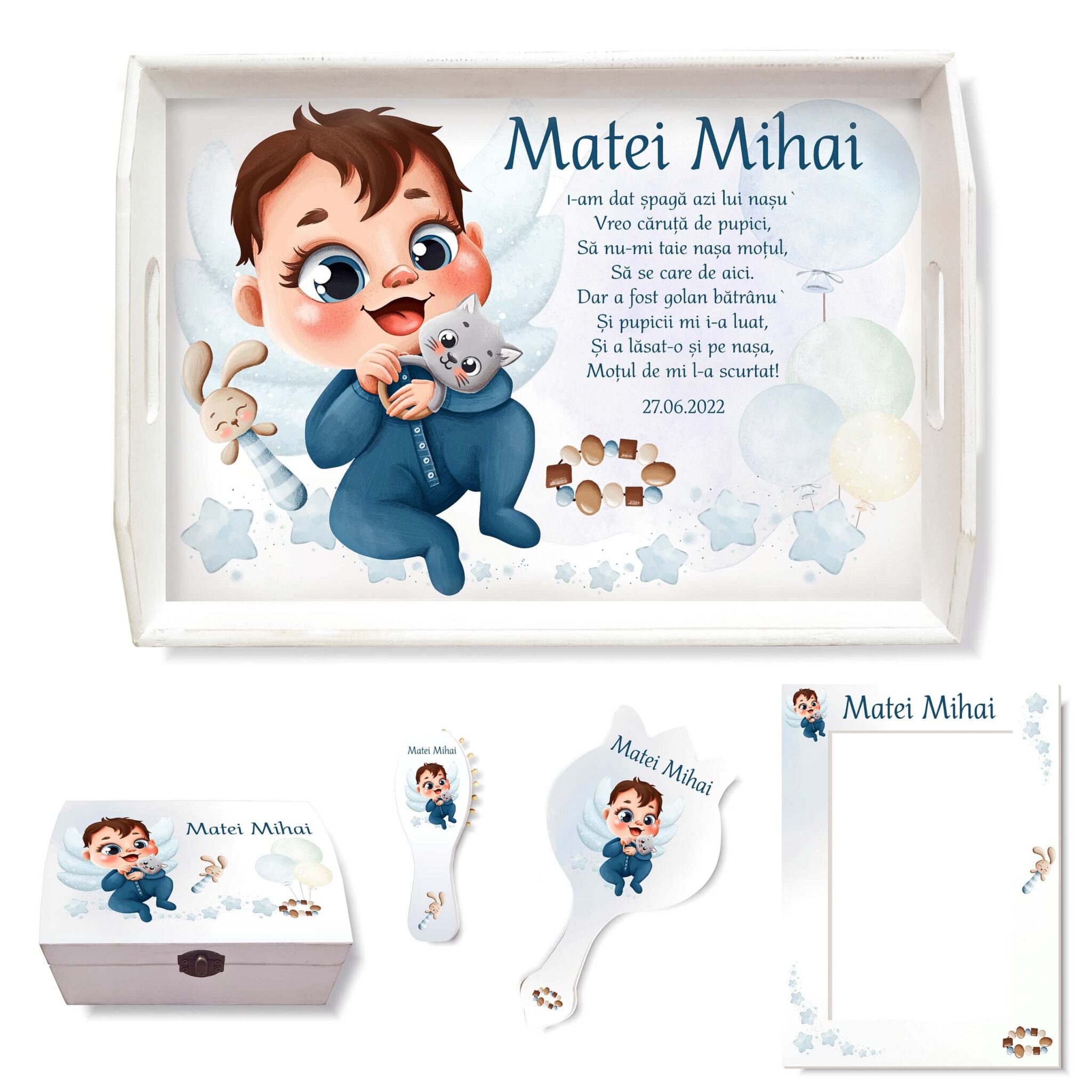 Tavite Personalizate • Seturi Mot pentru fete si baieti