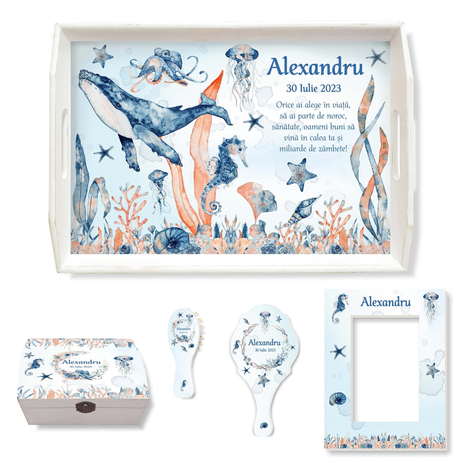 Underwater • Tavita Mot • Set pentru taierea motului • Tavite Personalizate